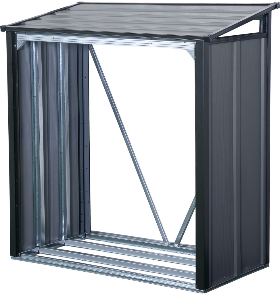 4X2 Metal Covered - Firewood Rack - Metal Carports sales and ...