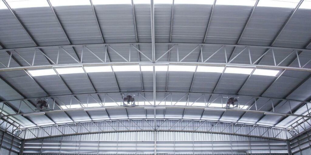 How To Put A Ceiling In A Metal Building - Steel & Stud
