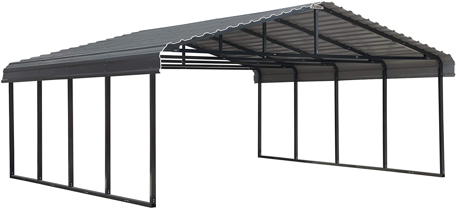 An Easy Guide to Build a Carport with Steel Pipe - Steel & Stud