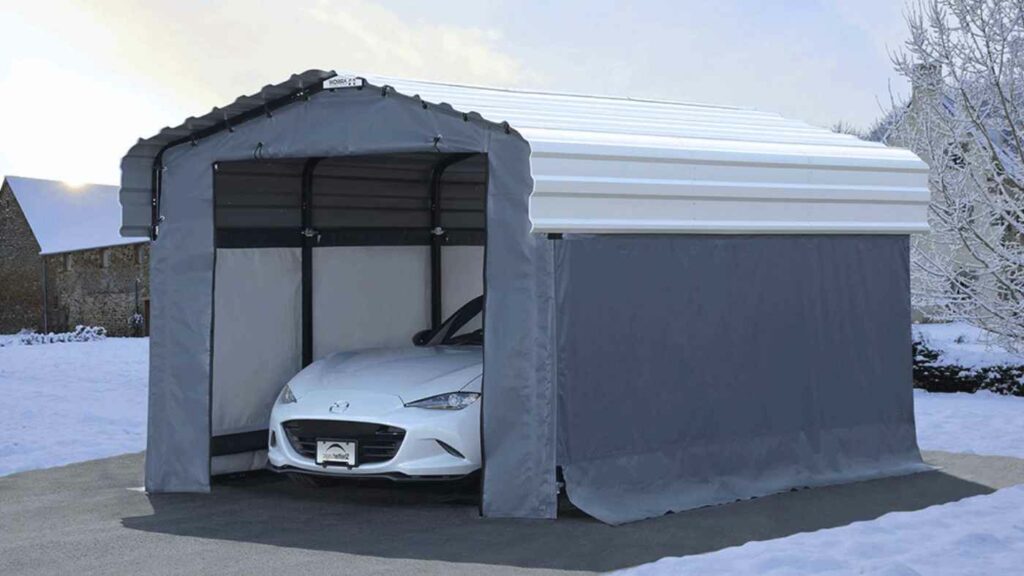 Winter Carport: Preserve Your Vehicle from Winter Elements