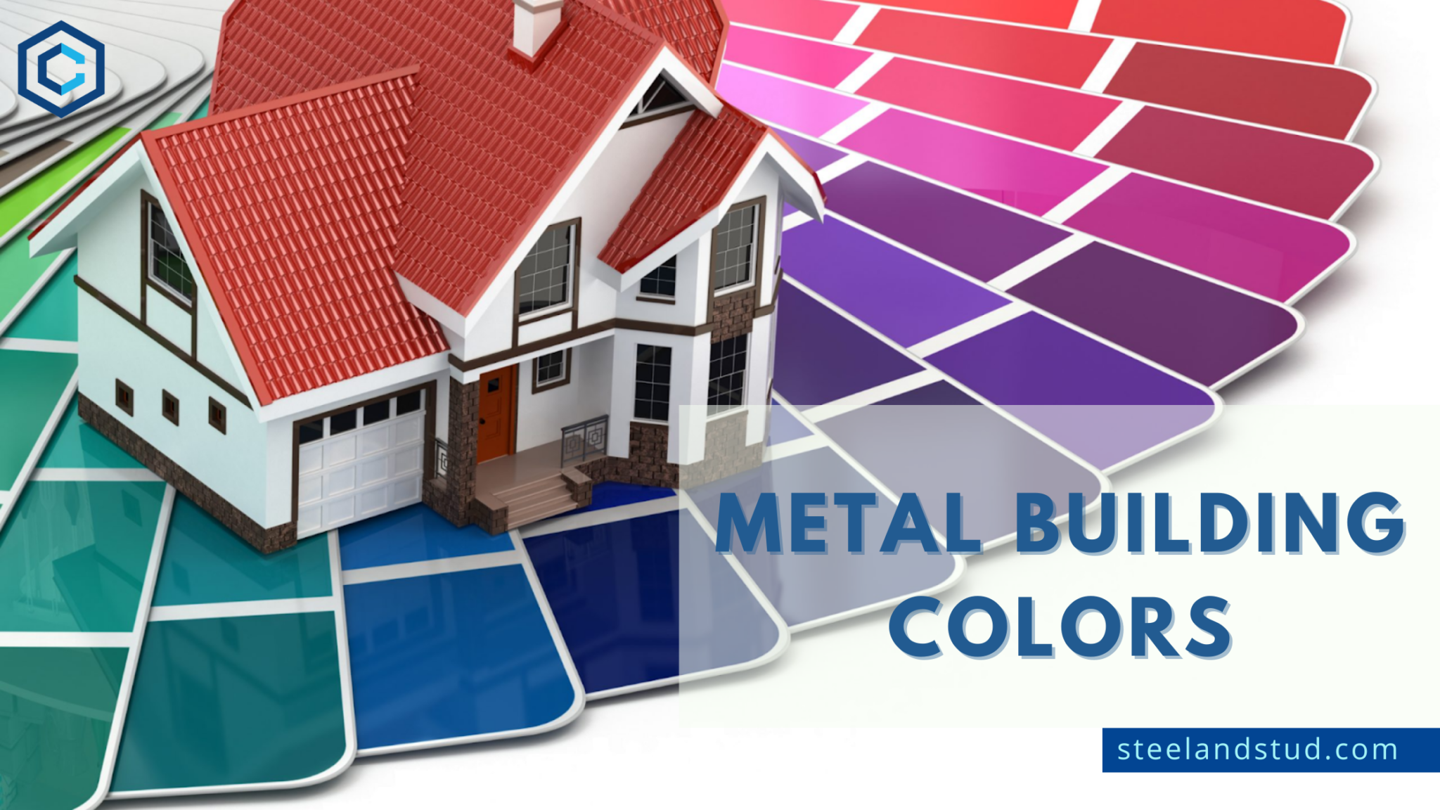 Metal Building Colors - Steel & Stud