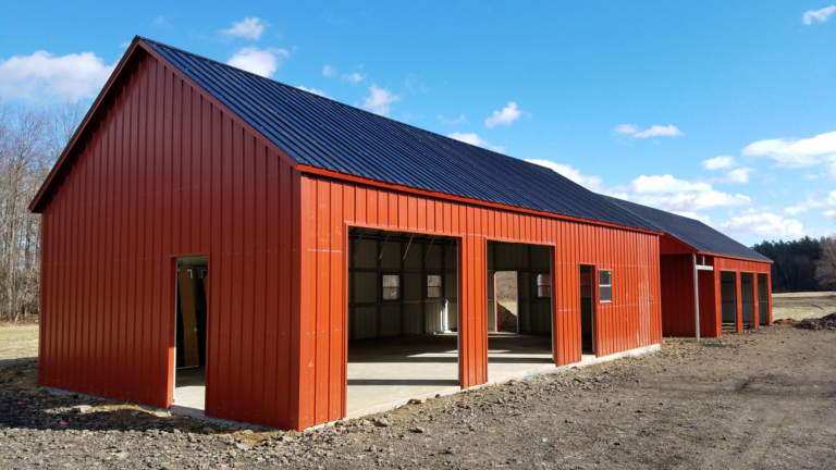 Types of Metal Buildings - Steel & Stud