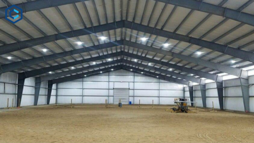 Indoor Riding Arenas - Steel & Stud