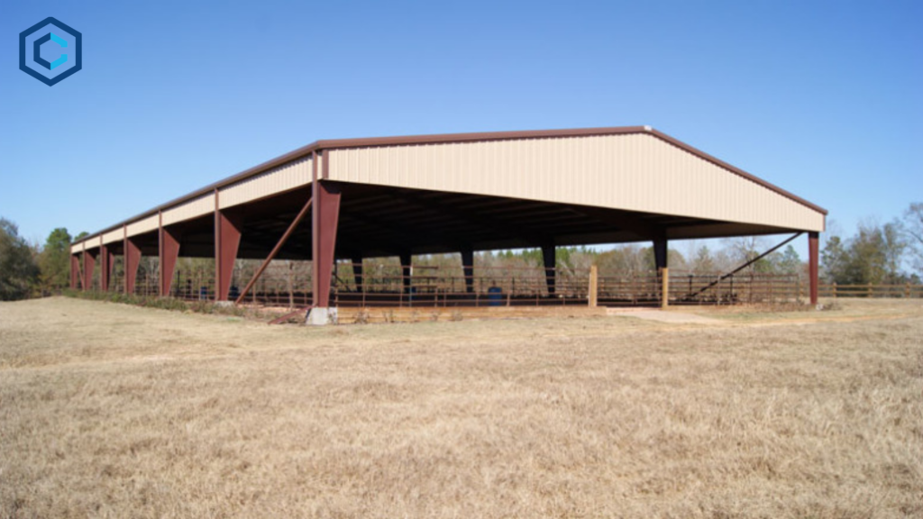 Steel Agricultural Buildings - Steel & Stud