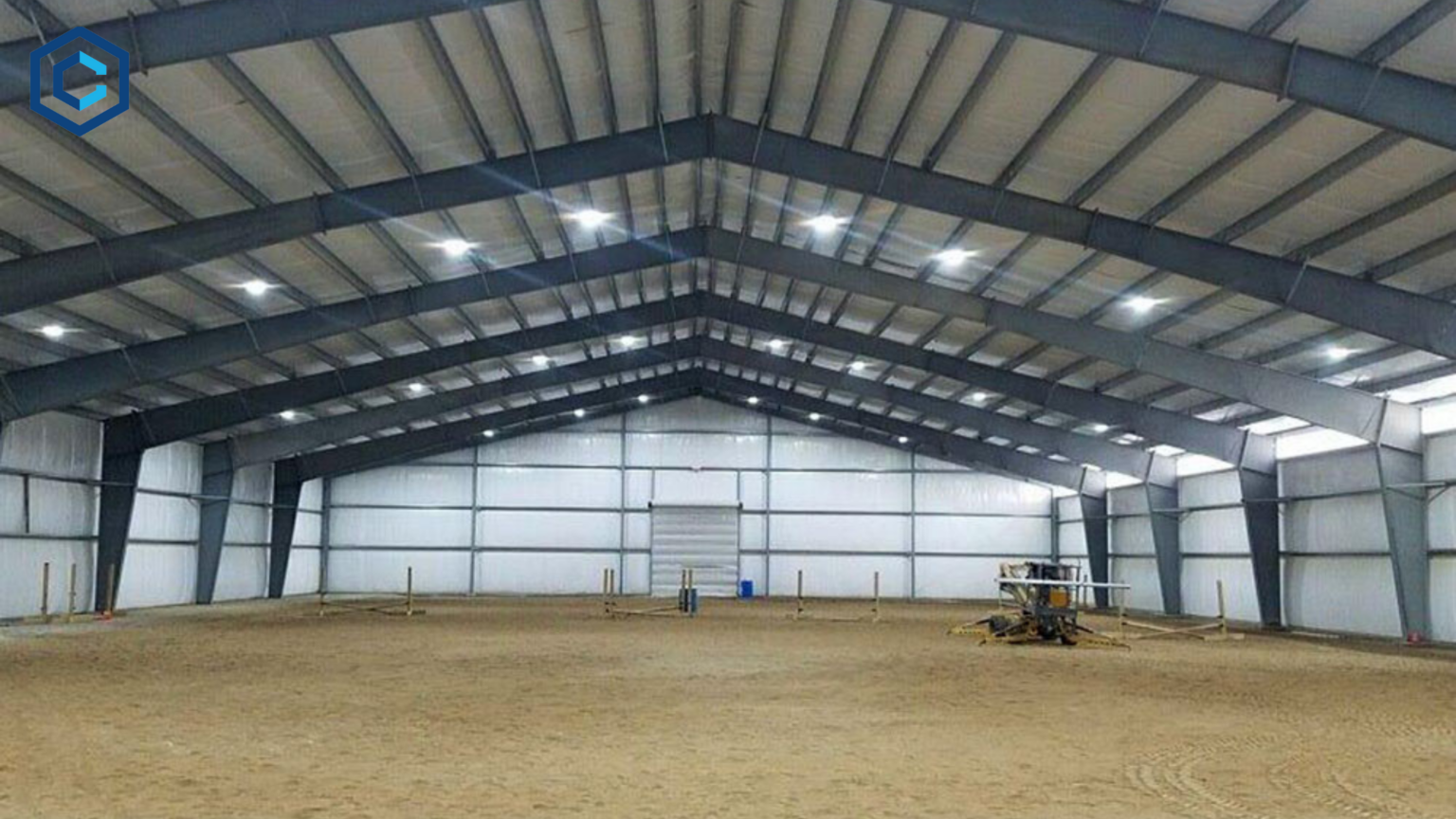 Steel Agricultural Buildings - Steel & Stud