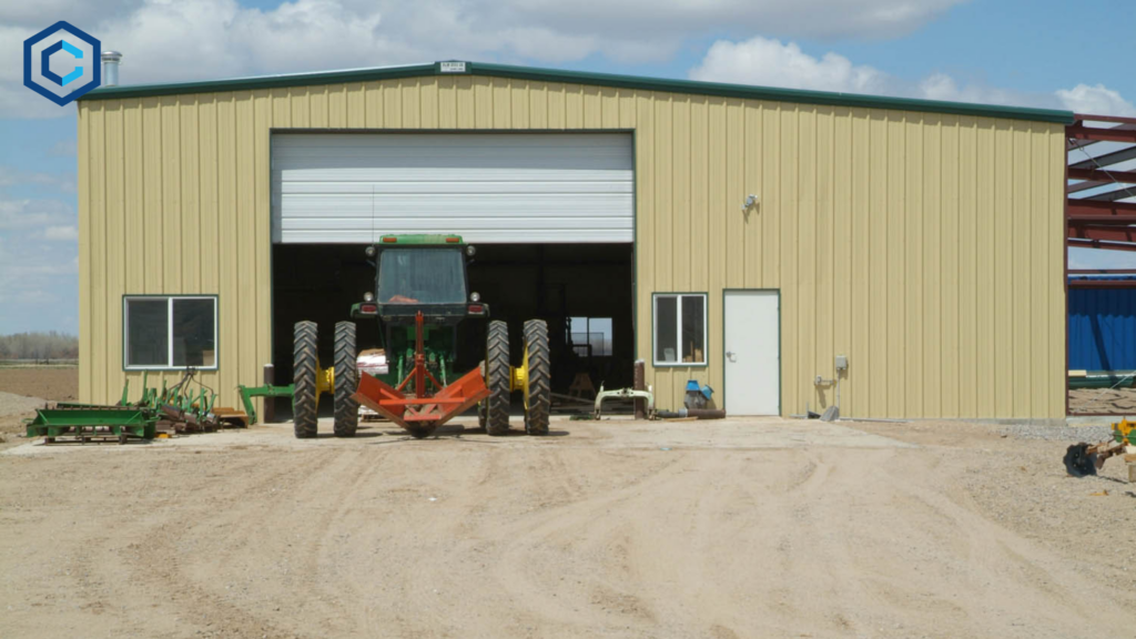 Steel Agricultural Buildings - Steel & Stud